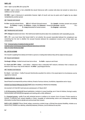 Criminal law Intention and Recklessness - INTRODUCTION The statement by ...