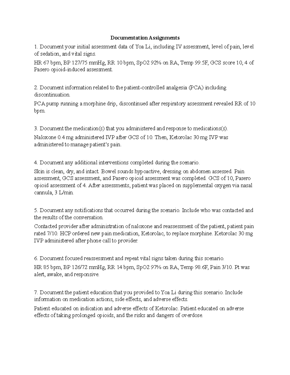 V-SIm Yoa Li Reflection - Documentation Assignments Document your ...