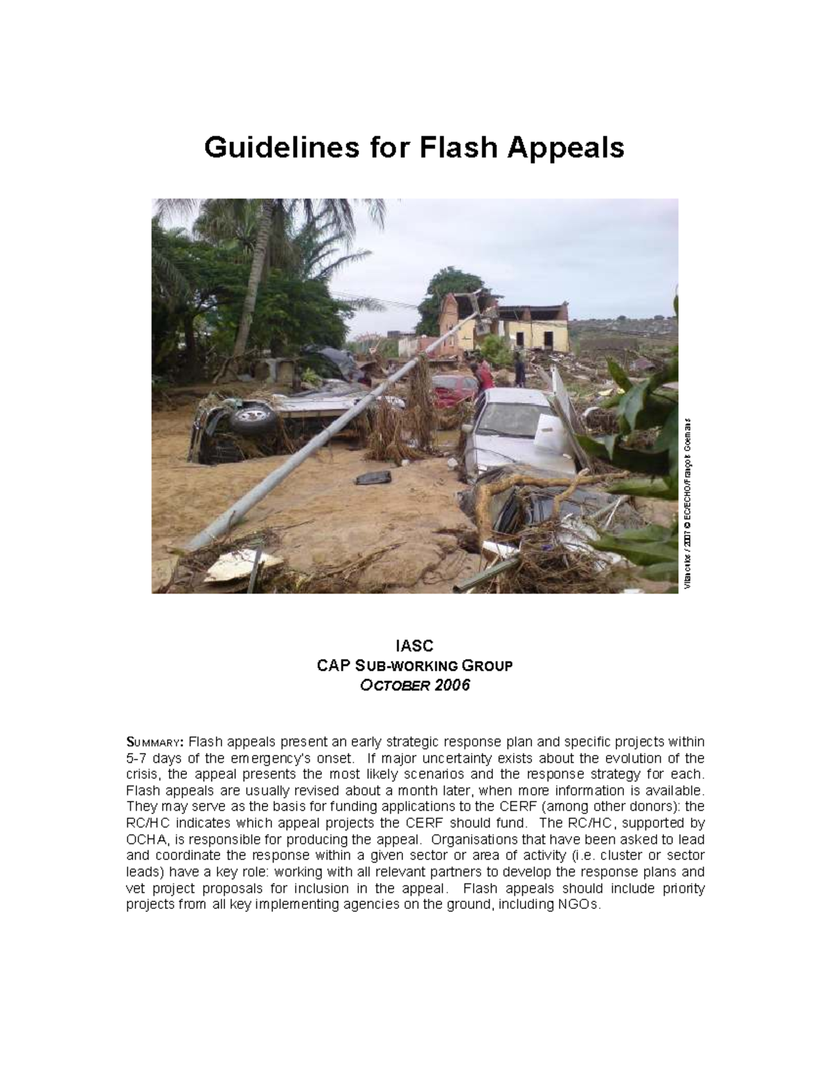 Guidelines for Flash appeals - EGT401T - TUT - Studocu