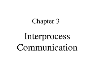 Chapter 3-1 - Lecture notes 1-3 - Distributed Systems - Studocu