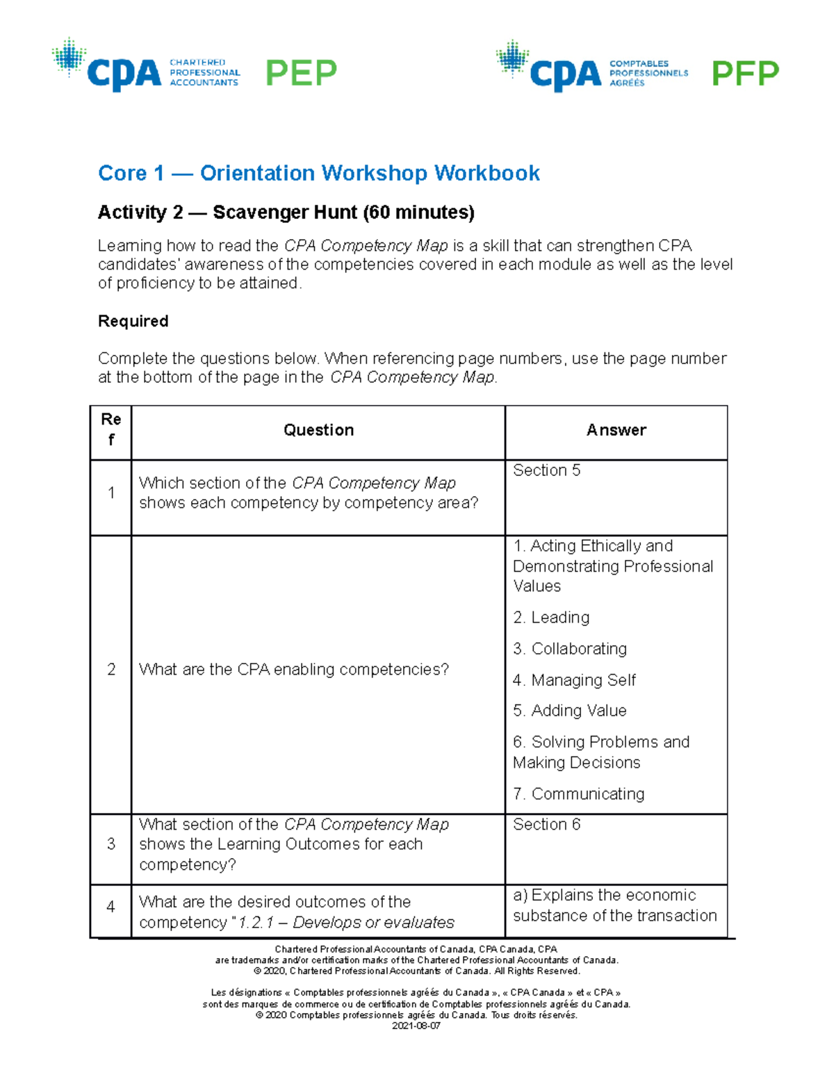 CO12101 E OW Activity 2 - Lecture notes 1 - Core 1 — Orientation ...