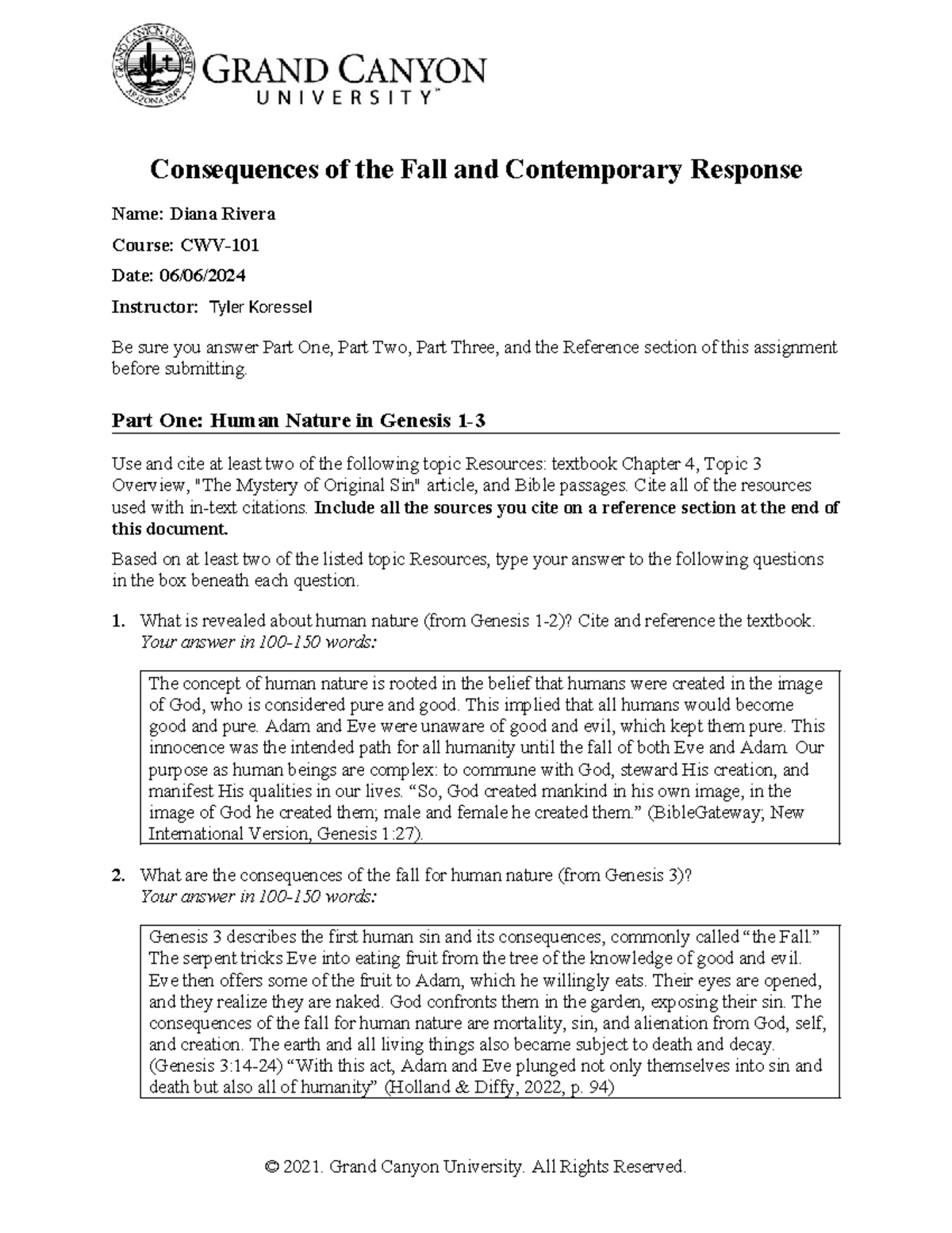 CWV 101 301 RS T3Conseq Of The Fall Contemporary Response Online ...