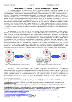 Dot Point VCE Biology Units 1 2 Sample - VCE BIOLOGY UNITS 1 AND 2 ...