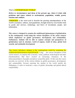 Contemp Arts Lesson 9 - this can surely help you on your studies ...