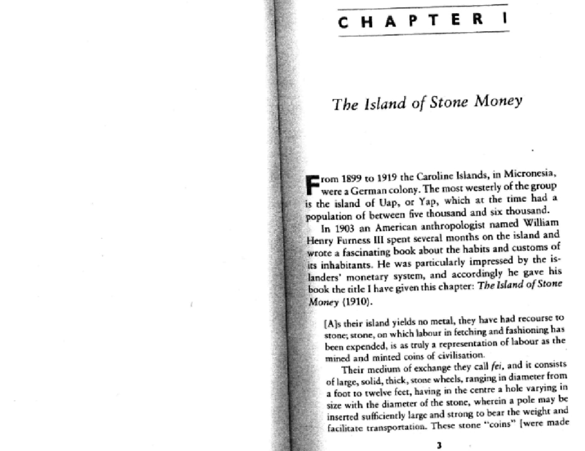 Friedman (94) Ch 1 - Bibliografia necesaria - Dinero, Crédito y Bancos ...