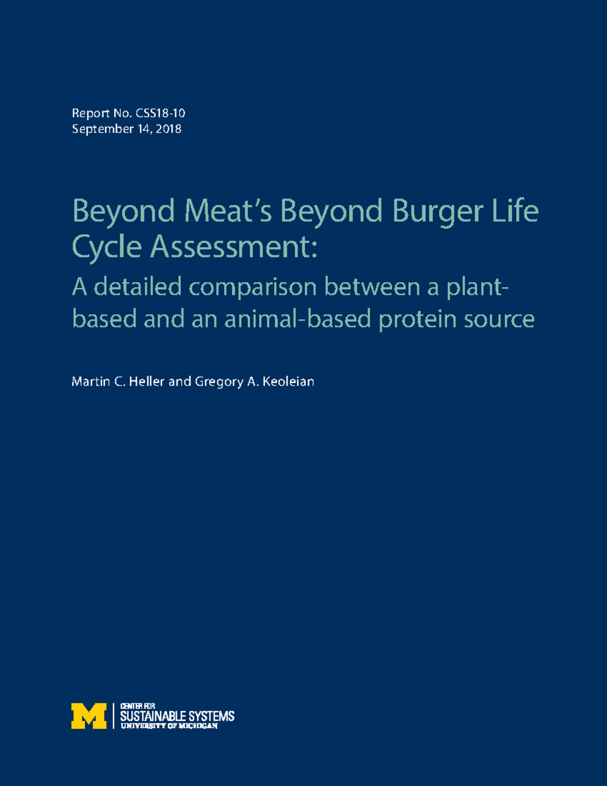 CSS18-10 - idea about the assigment - Beyond Meat’s Beyond Burger Life ...