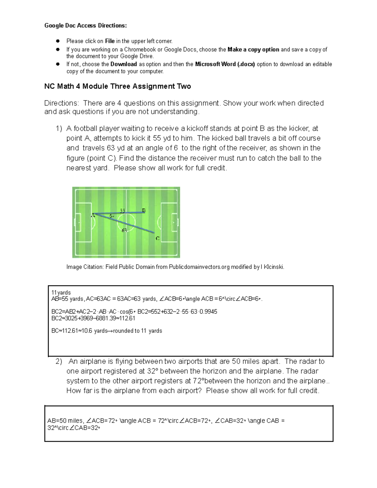 Copy of NC Math 4 Module Three Assignment Two - Google Doc Access ...
