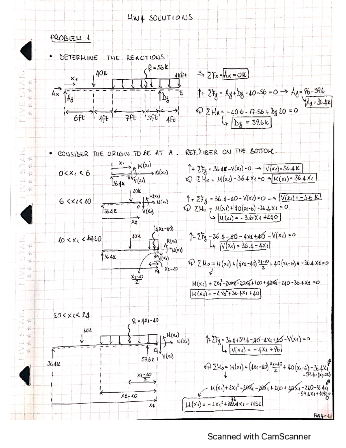 Solutions Hw4 CIV310 Fall2022 - CIV 310 - SBU - Studocu