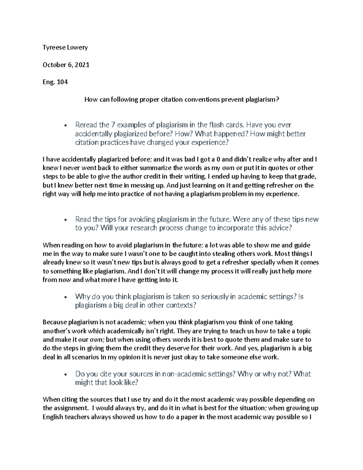 How can following proper citation conventions prevent plagiarism ...