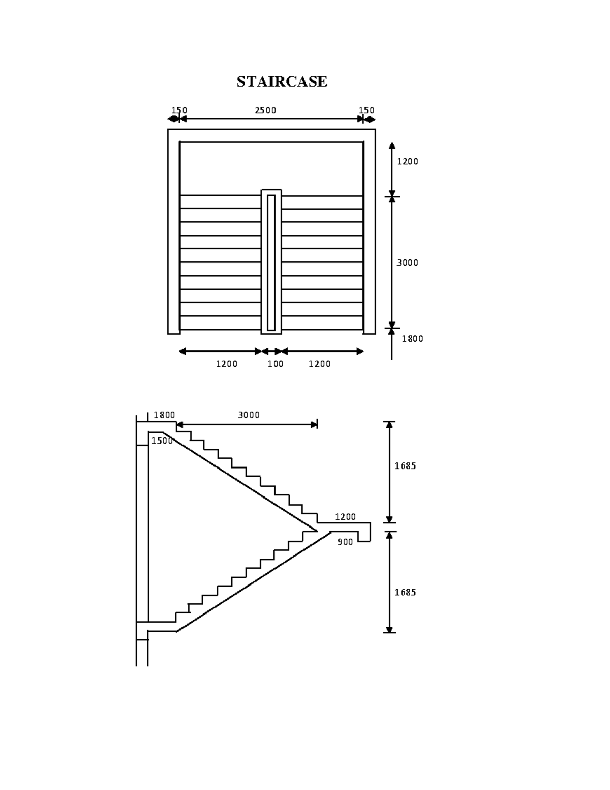 559332349 Take Off Example x - STAIRCASE - Title: concrete staircase To measure - Conc stair ...
