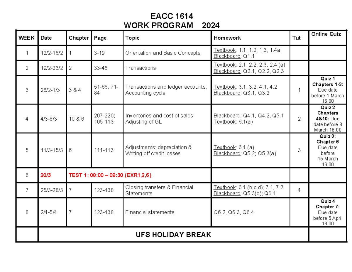 EACC1614 Work programme 2024 - all groups(1) - EACC 1614 WORK PROGRAM ...