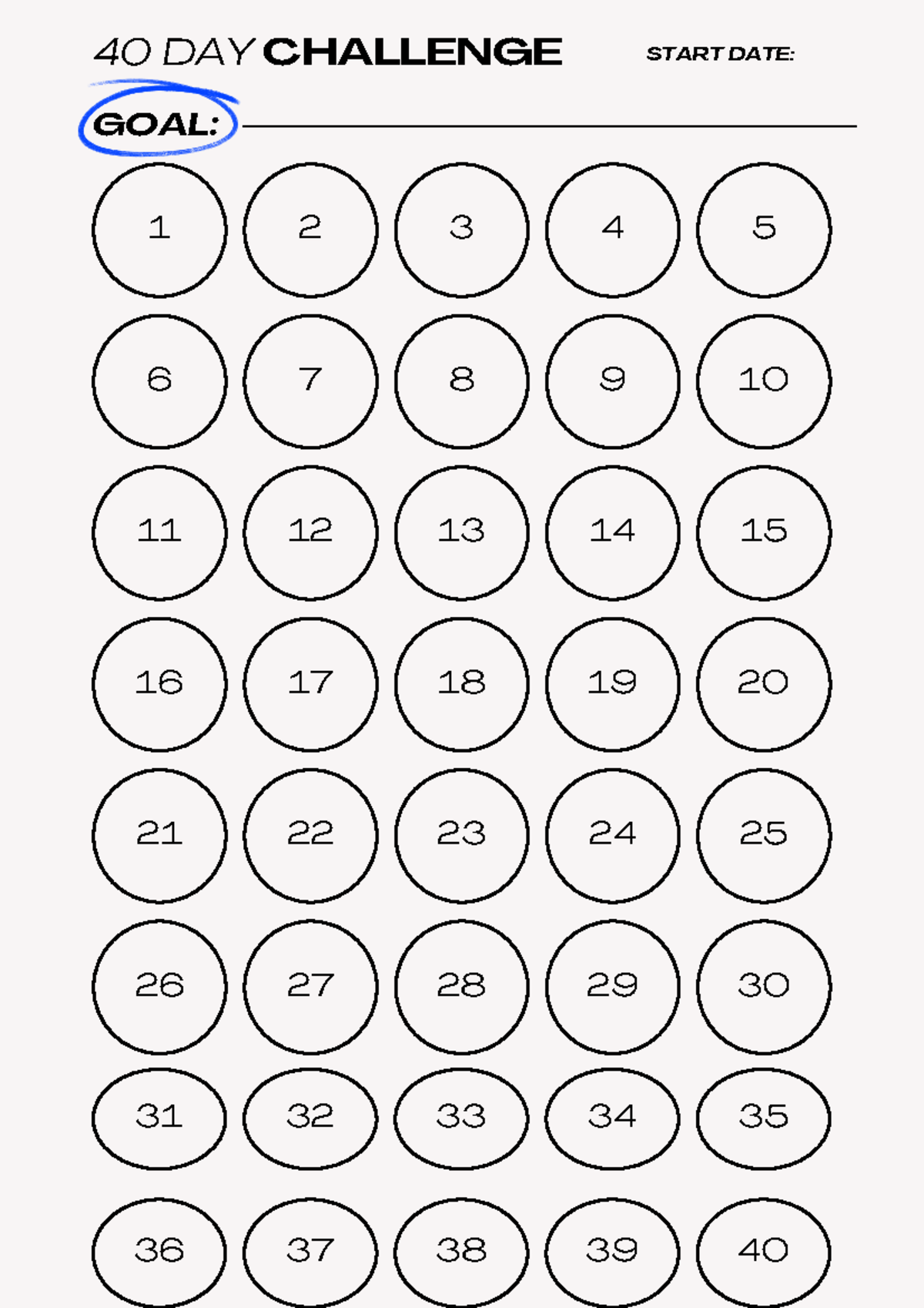 40+Day+Coding+Challenge+ - Data structure - GOAL: - START DATE: - 40 ...
