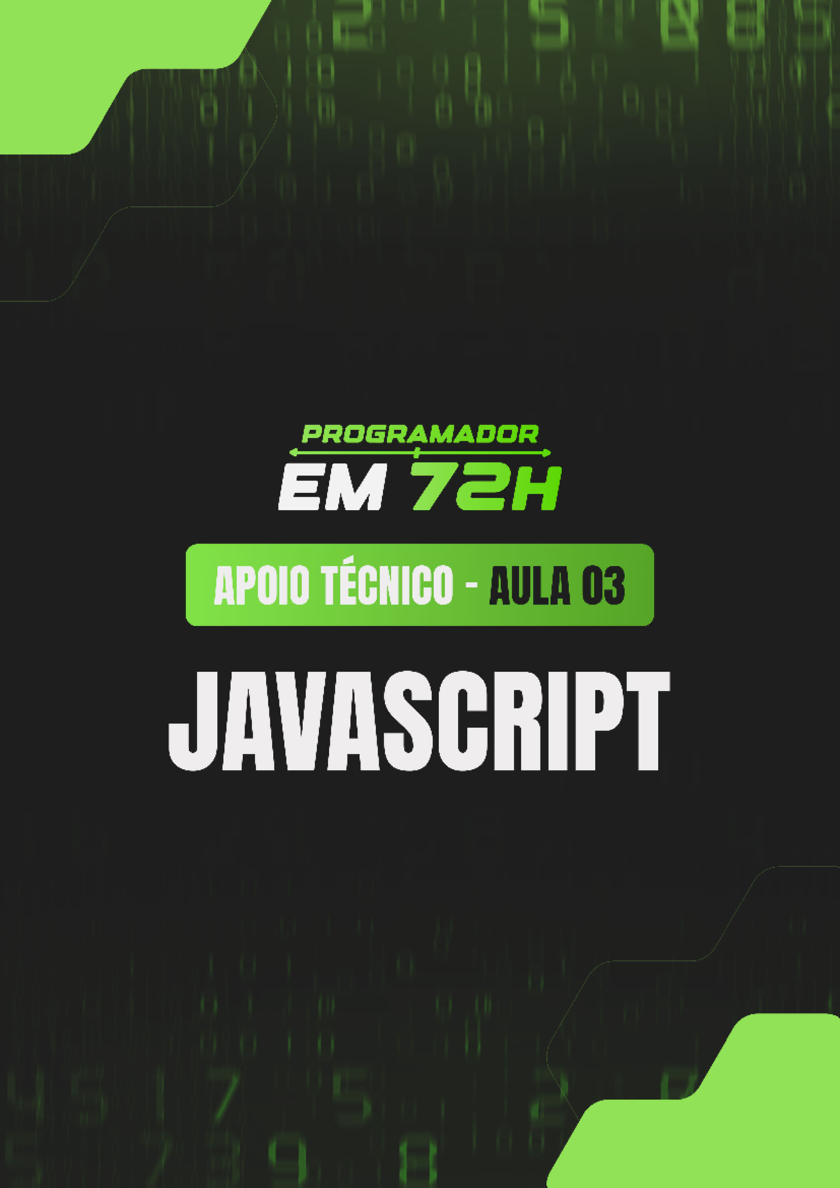 Apoio Técnico 01 Aula03 - O que é JavaScript? Para que serve ...
