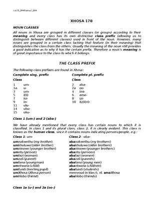 Basic Xhosa - Explanation on pronounciations - 49638 - BASIC XHOSA ...