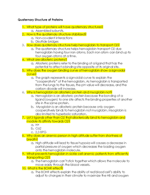 Chapter 9 - Outline - Chapter 9 – Major Pathways of Carbohydrate ...