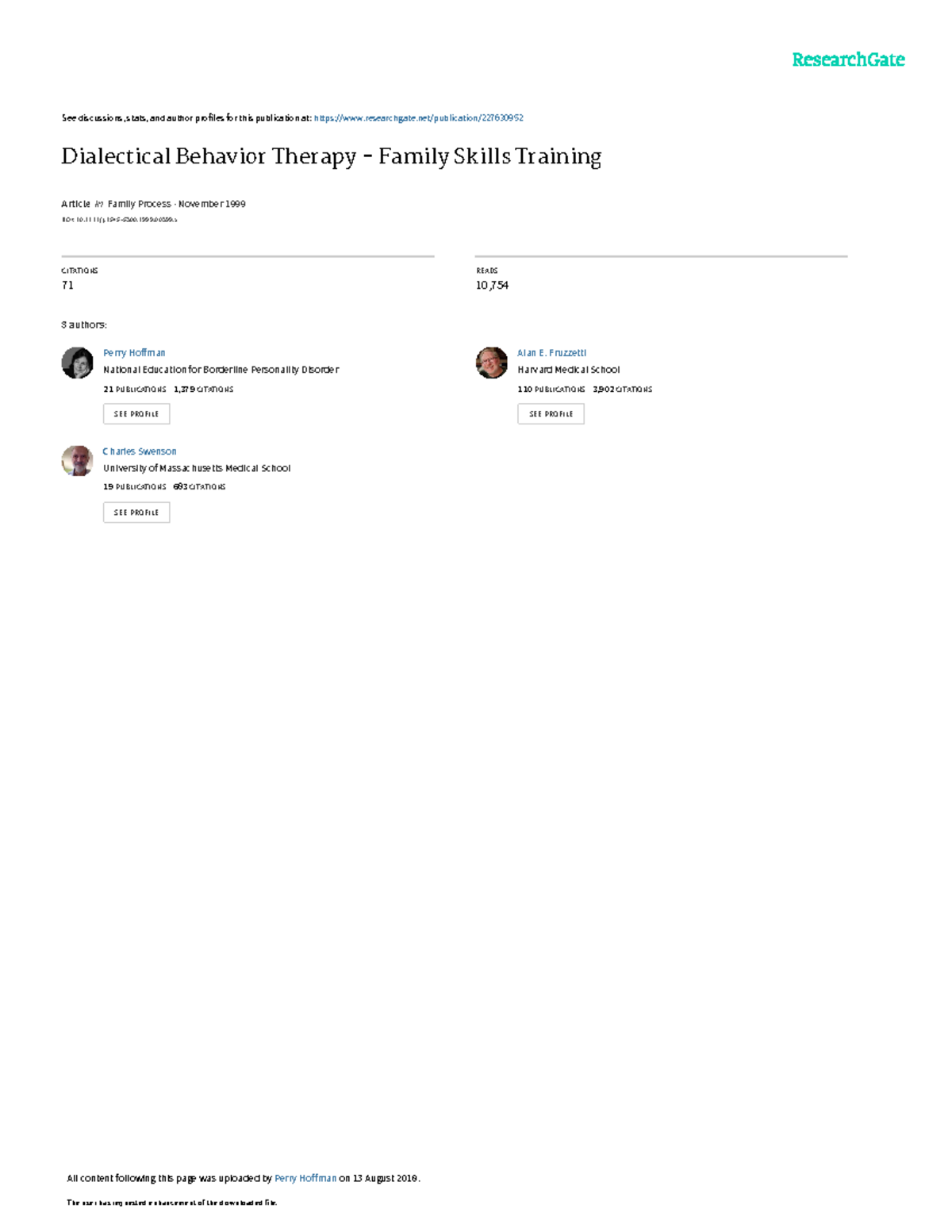 Dialectical Behavior Therapy - Family Skills Train - See discussions ...