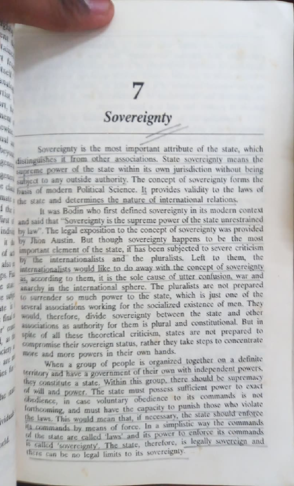 Sovereignty - Go through this .. Will help in getting high marks in ...