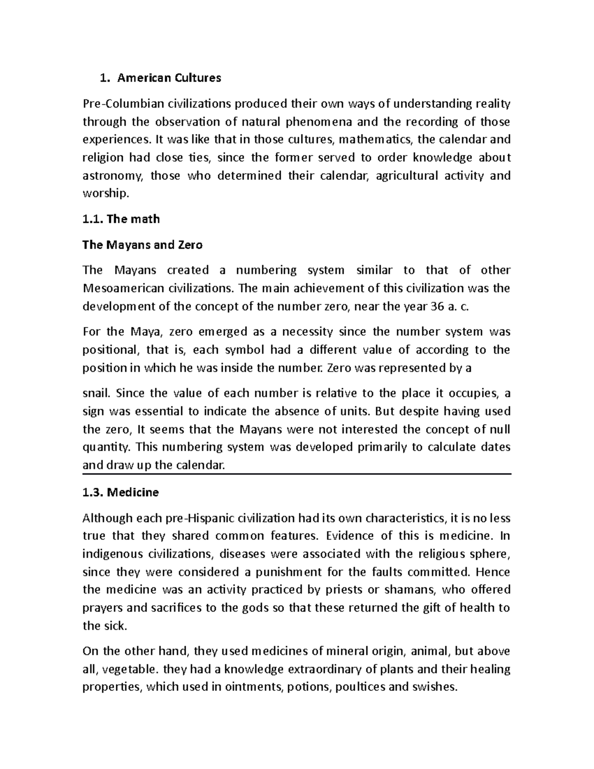 Translation World History - unit 2 - American Cultures Pre-Columbian ...