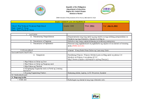 LAST - need help - Republic of the Philippines Department of Education ...