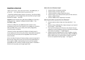 Lit - Elements of short story-Morning in Nagrebcan - ELEMENTS OF A ...