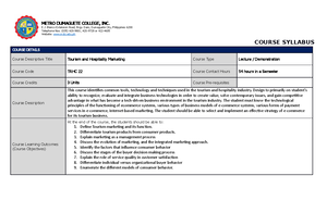 Commercial Cooking NC IV TR - COMMERCIAL COOKING NC IV TRAINING ...
