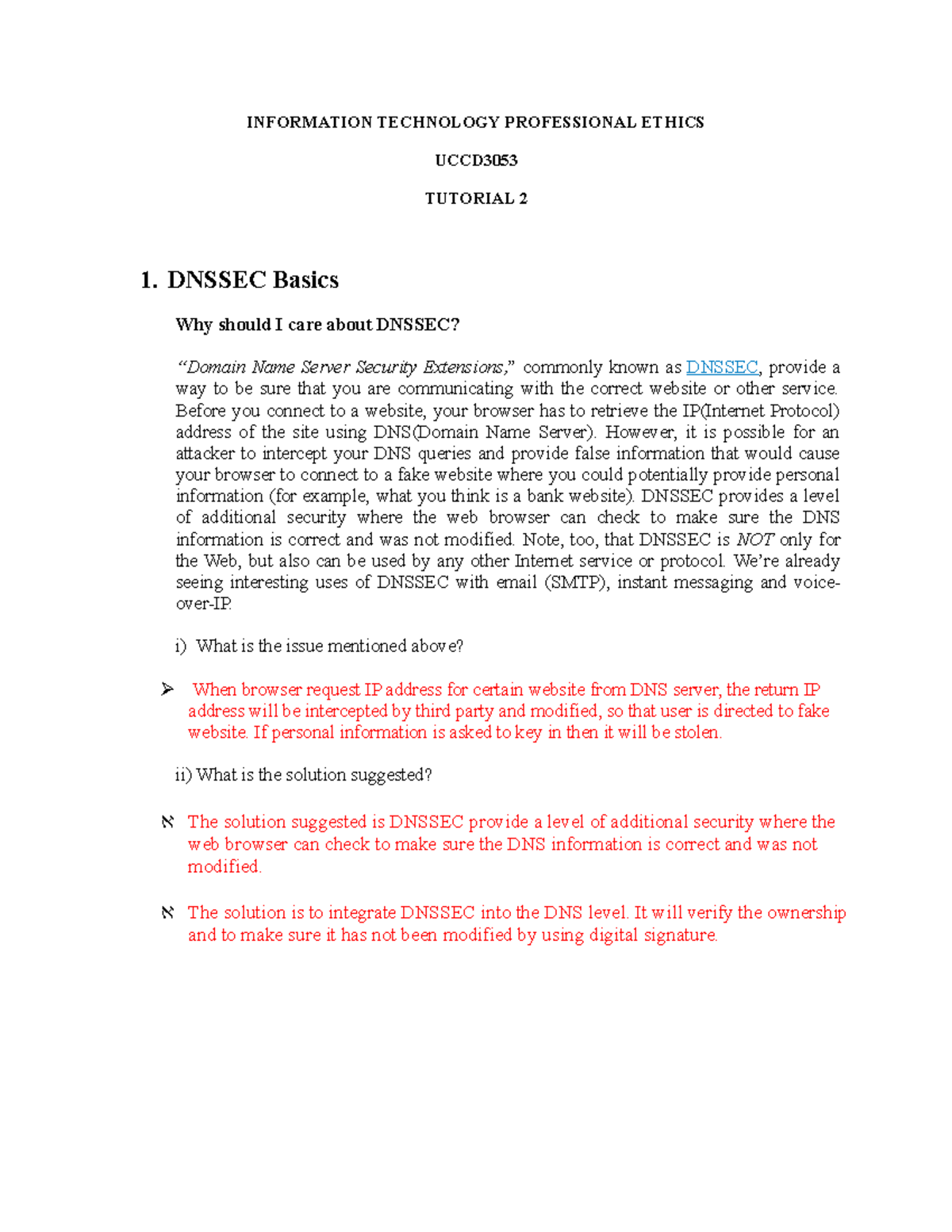 Tutorial 2 - UCCD3053 Information Technology Professional Ethics ...