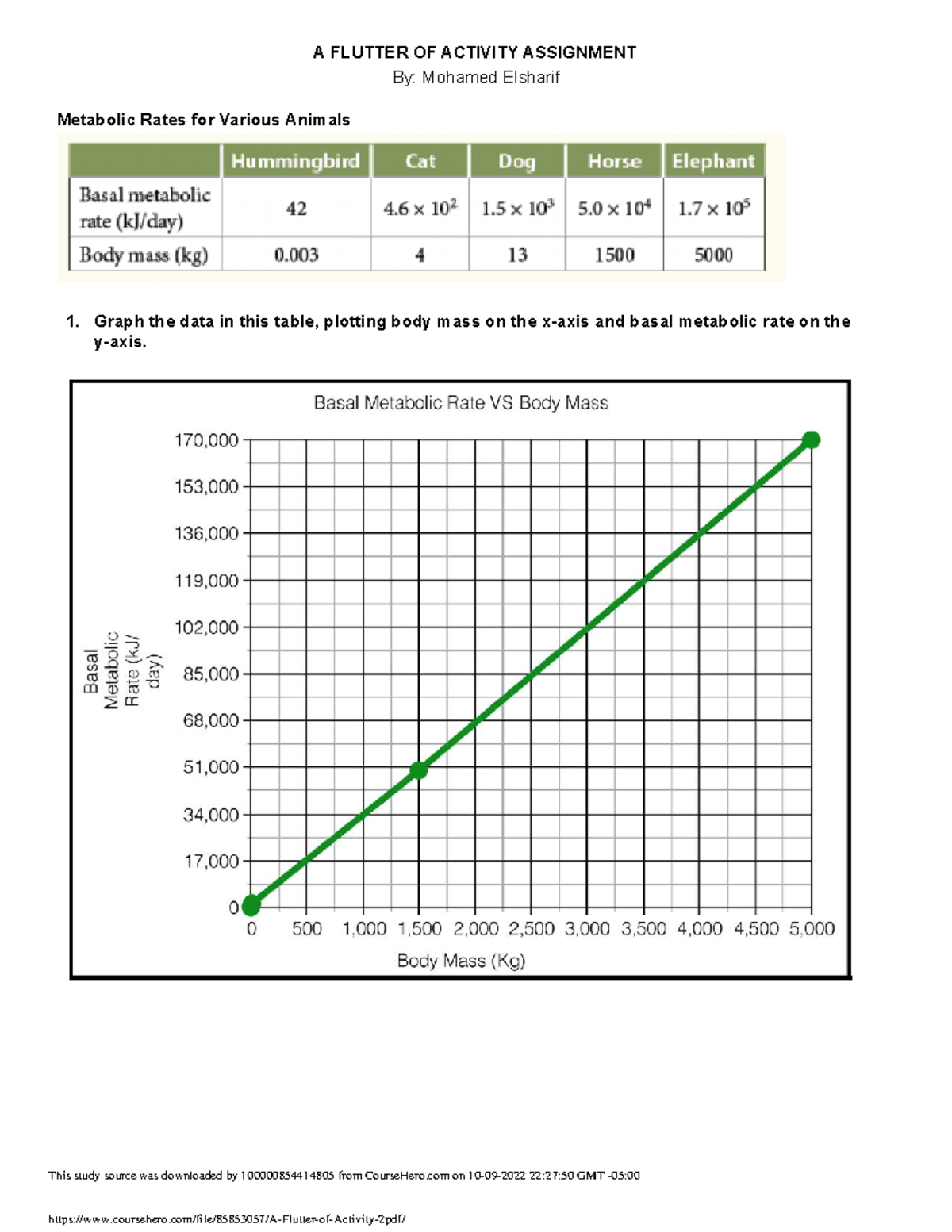 A Flutter of Activity 2 - A FLUTTER OF ACTIVITY ASSIGNMENT By: Mohamed ...