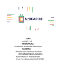 Orientación Academica - Unicaribe - Studocu