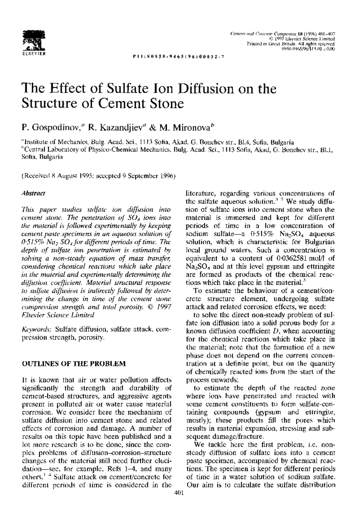 1-s2 - Paper Solution - ELSEVlER Cwwnt and Concrete Coqxxites 18 (lYY6 ...
