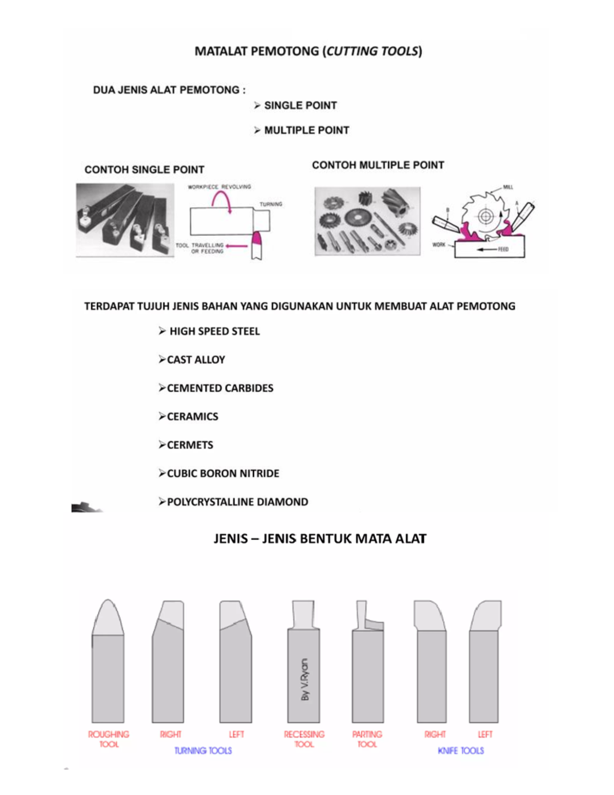 MATA ALAT - Machining - Mechanical Workshop Practice 1 - Studocu