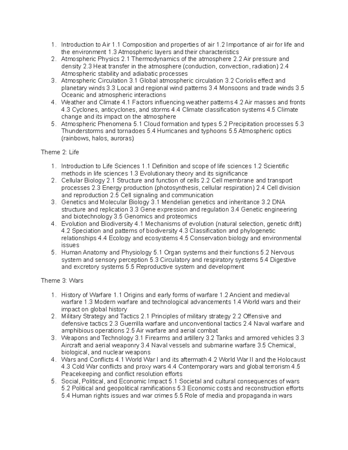 Introduction to Air 1 - wsp - Introduction to Air 1 Composition and ...