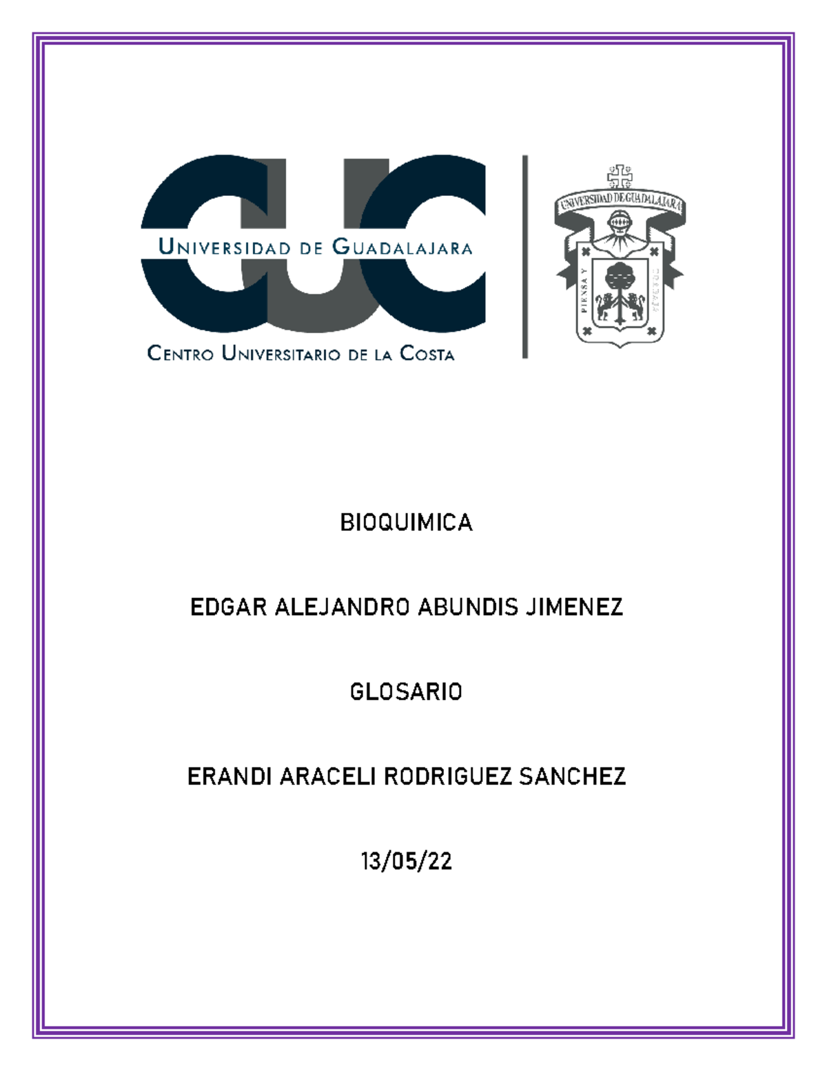 Glosario Rodriguez Erandi - BIOQUIMICA EDGAR ALEJANDRO ABUNDIS JIMENEZ ...