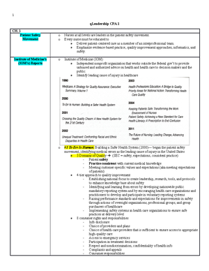 Patho CPA 3 - STUDY GUIDE - CPA 3 Lung Right: 3 Left : 2 Lobes bilaterally Lungs expand ...