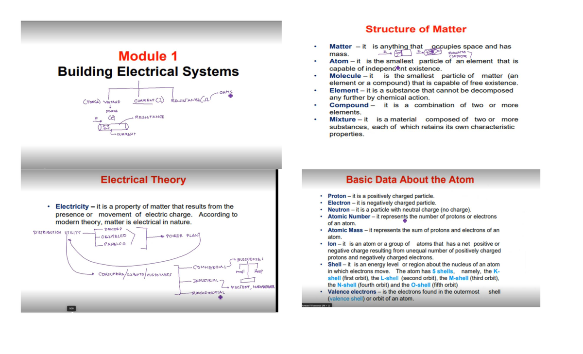 EU1-NOTE1 - Notes 2 - Electrical Engineering - Studocu