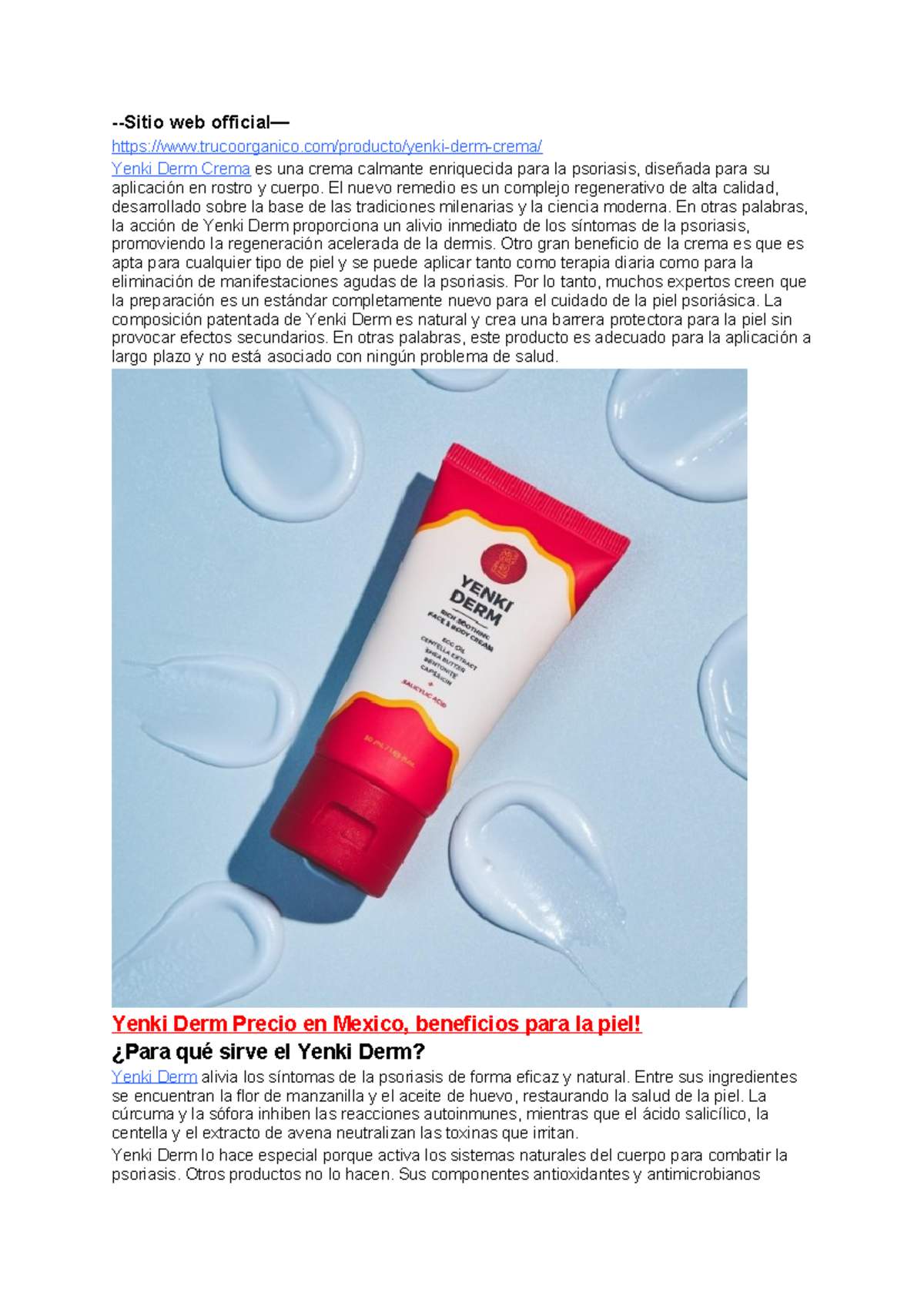 Yenki Derm -Sitio web official— trucoorganico/producto/yenki-derm-crema ...