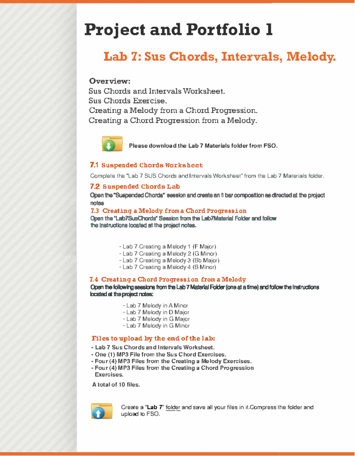 Lab 7 Instructions - notes - Project and Portfolio I Lab 7: Sus Chords ...