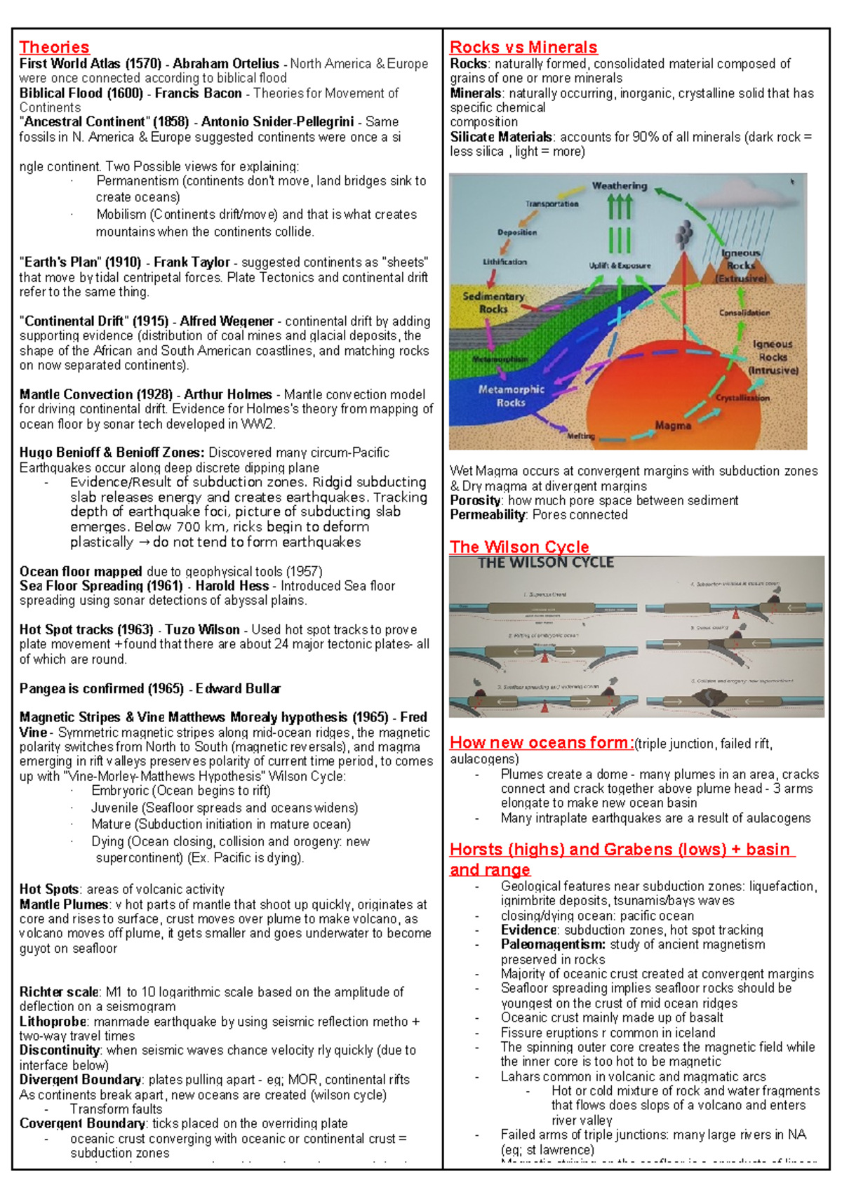 Planet Earth Cheat Sheet - Theories First World Atlas (1570) - Abraham ...