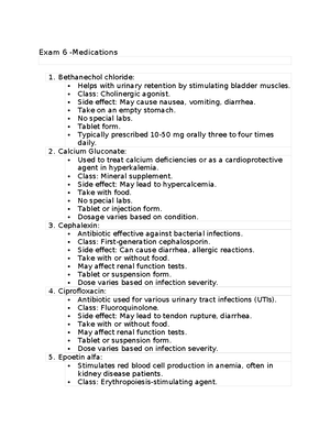 AD2 Med Cards Wk 1 Completed - Drug Name& Trade Name, Drug Class ...
