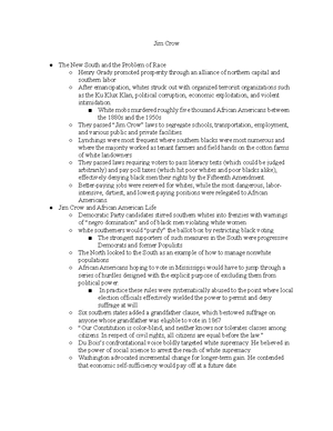 Reconstruction and Westward expansion - Unit 1: Reconstruction and ...