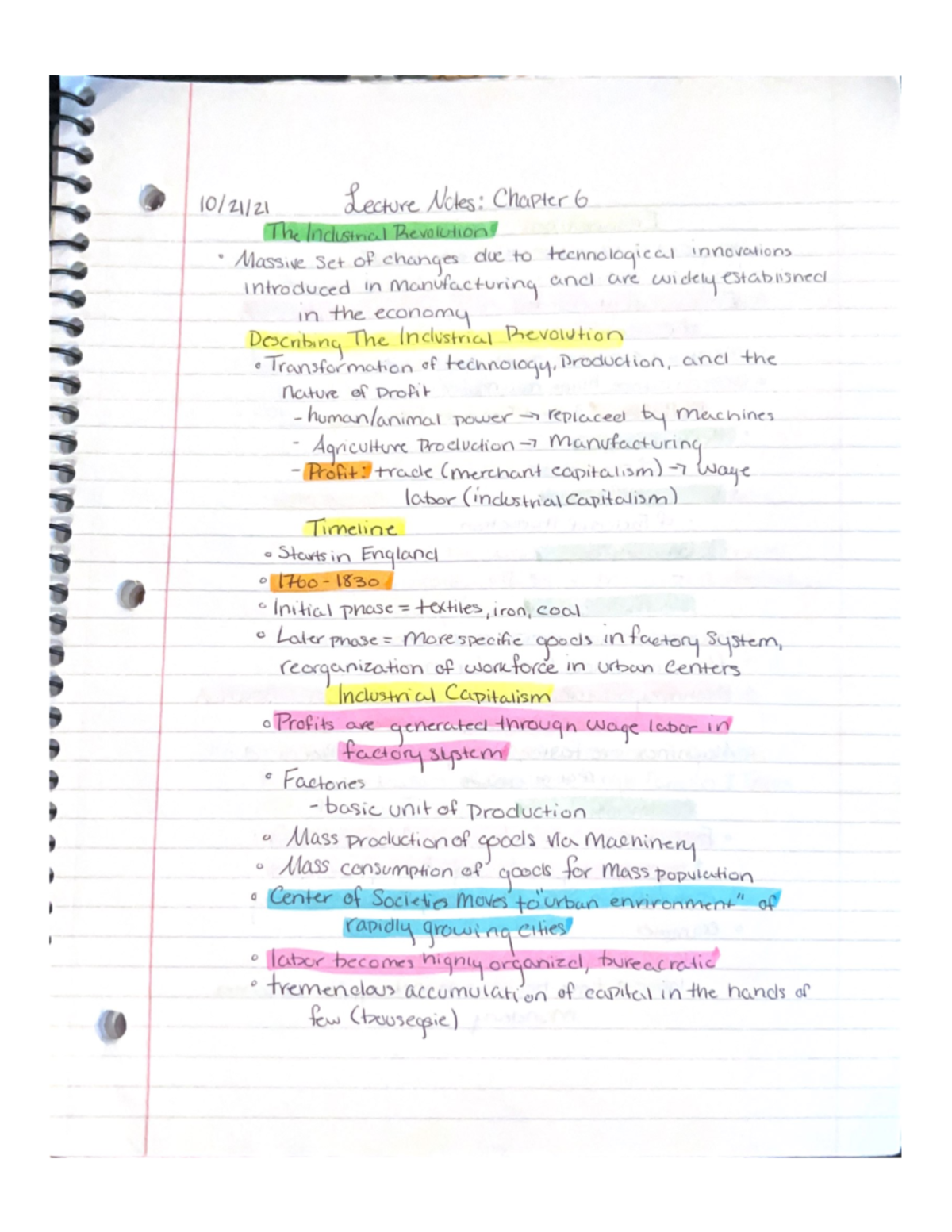 In the economy - Notes from Chapter 6 - SOC 130 - Studocu