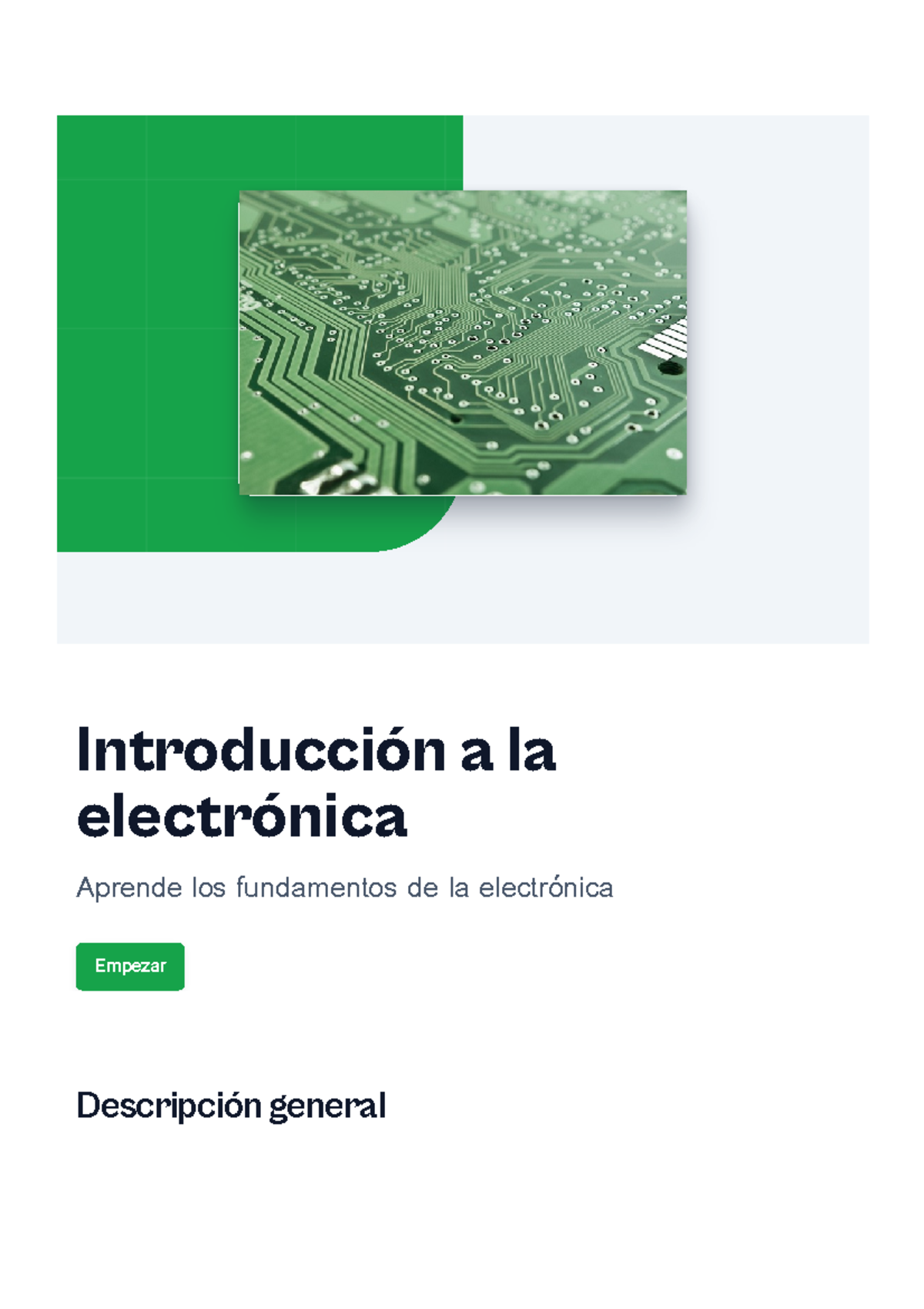 Introduccion a la electronica - Introducción a la electrónica Aprende ...
