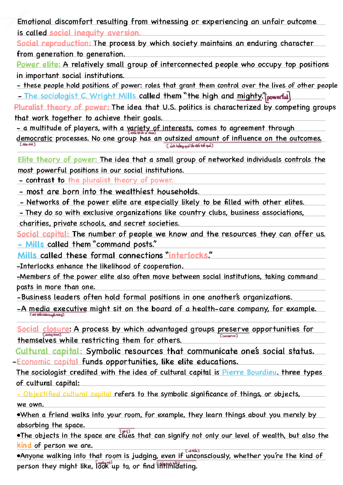 Review Chapter 10 - key concepts - Emotional discomfort resulting from ...