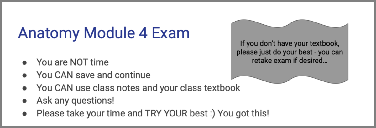 Anatomy Module 4 Exam - lesson summary for unit 4 exam. - Anatomy ...