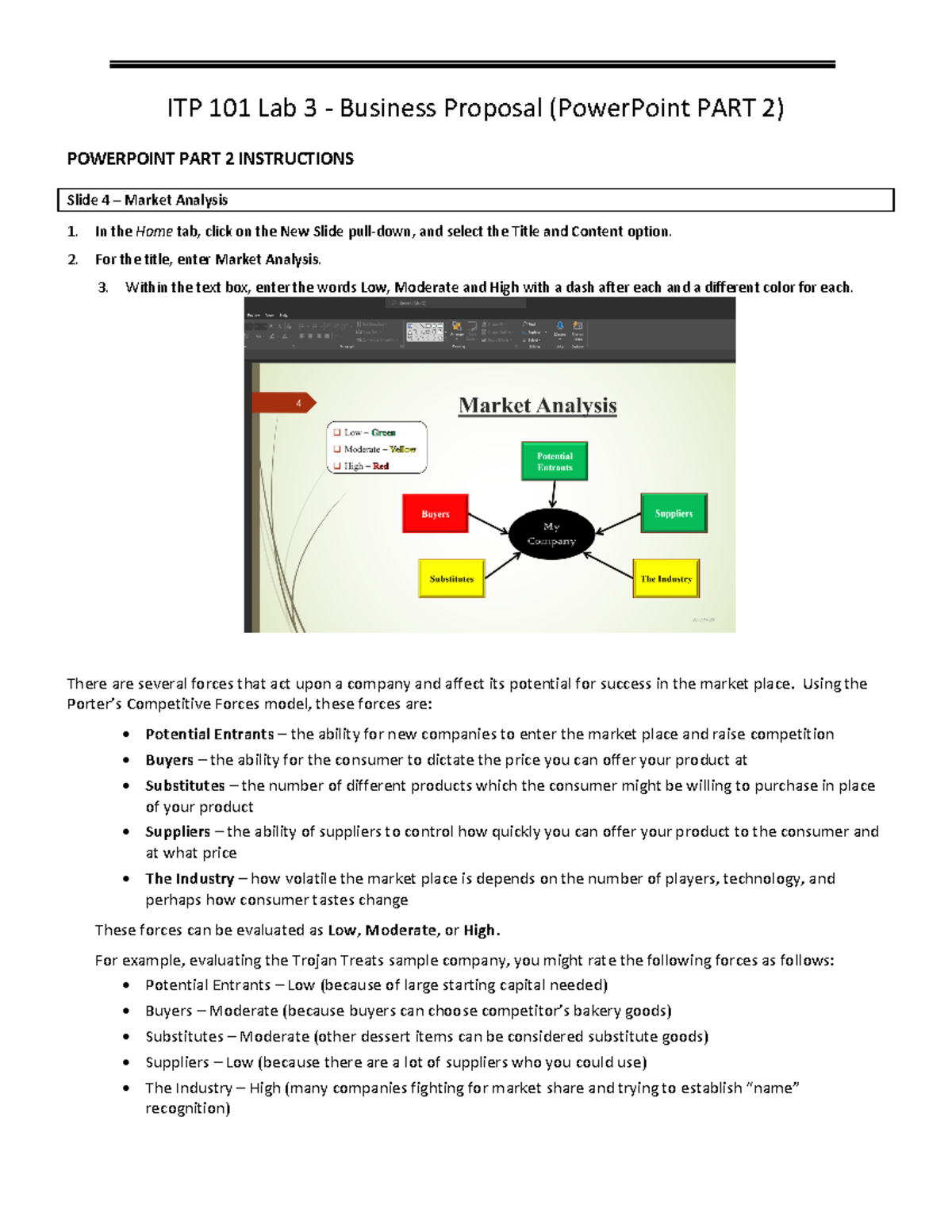ITP 101 Lab 3 Powerpoint part 2 - ITP 101 Lab 3 - Business Proposal (PowerPoint PART 2 ...