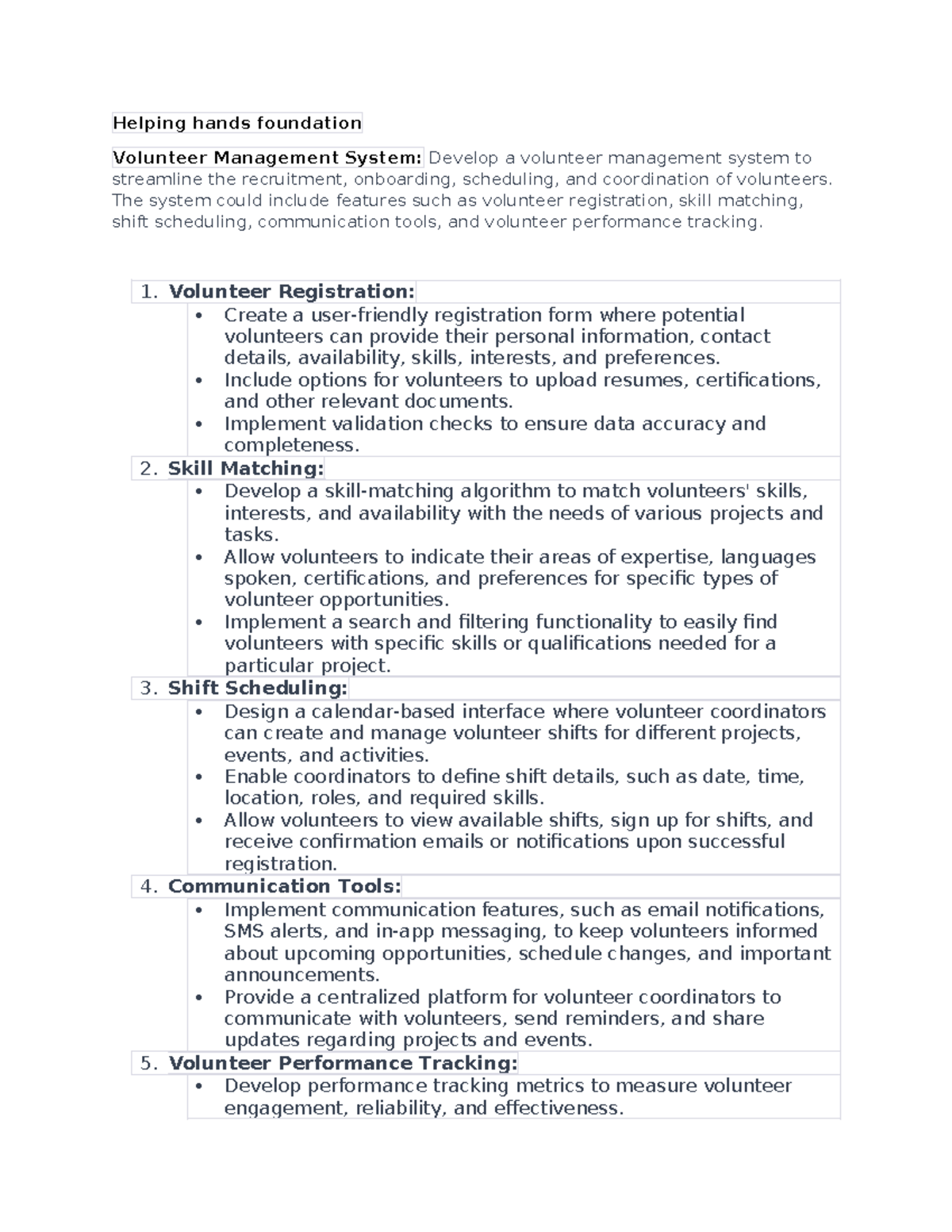 Helping hands foundation - Helping hands foundation Volunteer ...