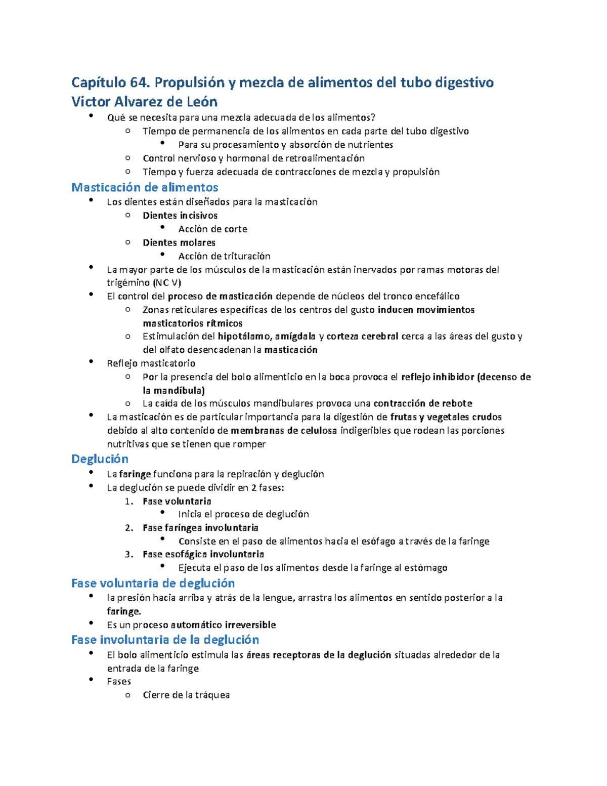 Capítulo 64. propulsión y mezcla gastro Guyton - Capítulo 64. Propulsión y mezcla de alimentos ...