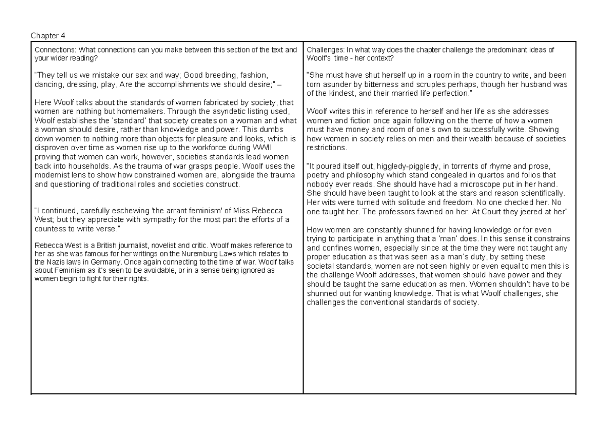 4 C Thinking Routine Reading to Write (1) (1) - Chapter 4 Connections ...