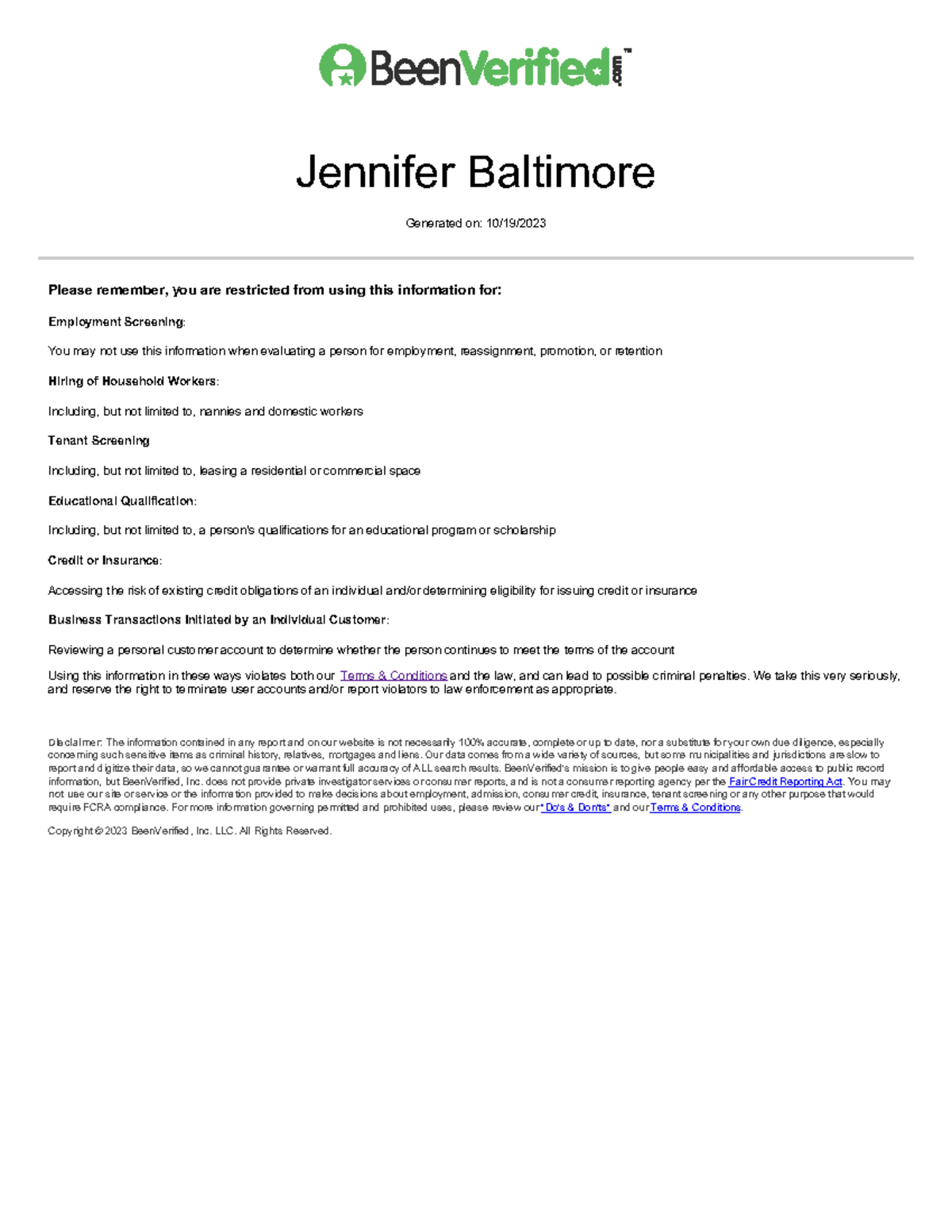 Jennifer Baltimore-8c8d6c6f6acf156 - Jennifer Baltimore Generated on ...