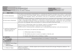 Eng8 Q1 Mod6 Language and Fluency v5 - NOT Quarter 1 – Module 6 Oral ...