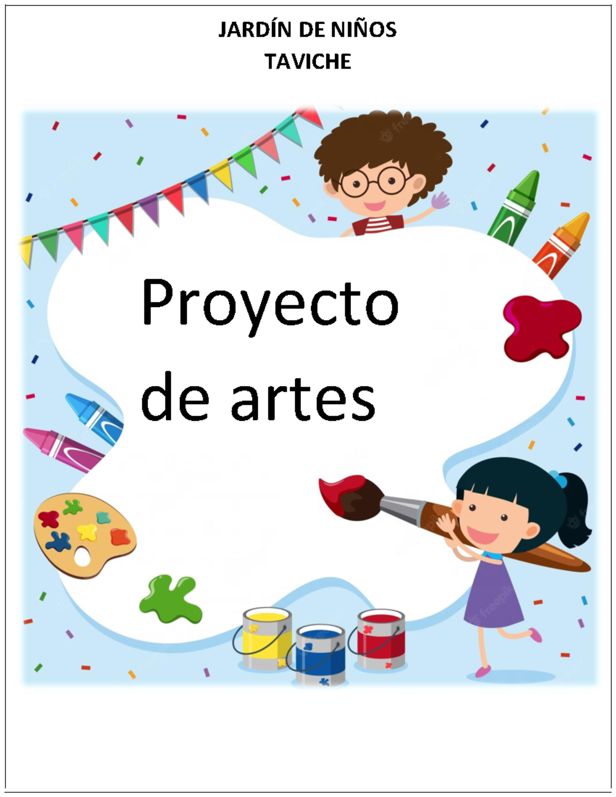 Proyecto Galería de Arte - JARDÍN DE NIÑOS TAVICHE Proyecto de artes ...
